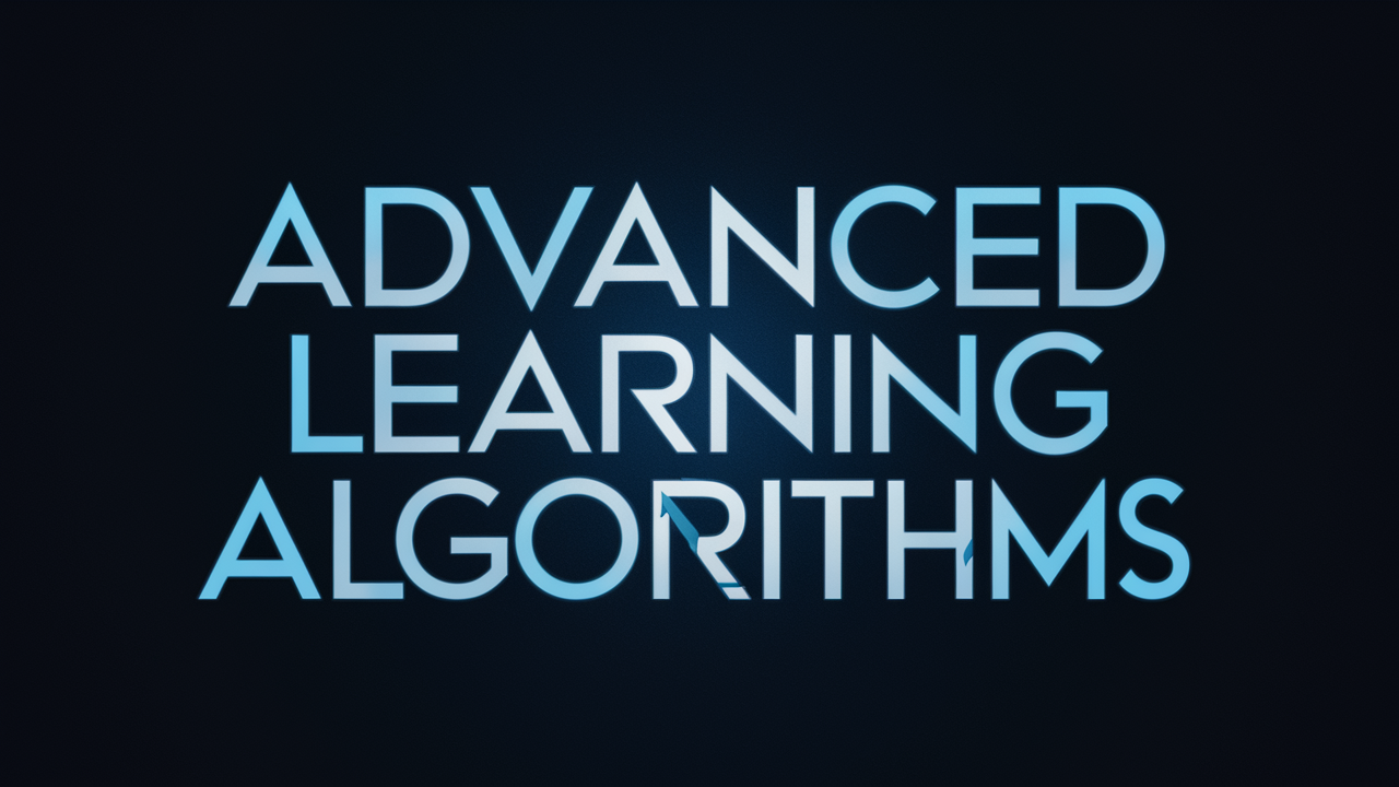 Advanced Learning Algorithms Ai Courses
